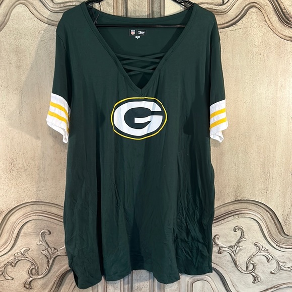 NFL | Tops | Nfl Team Apparel For Green Bay Packers Womens Size Go Pack ...